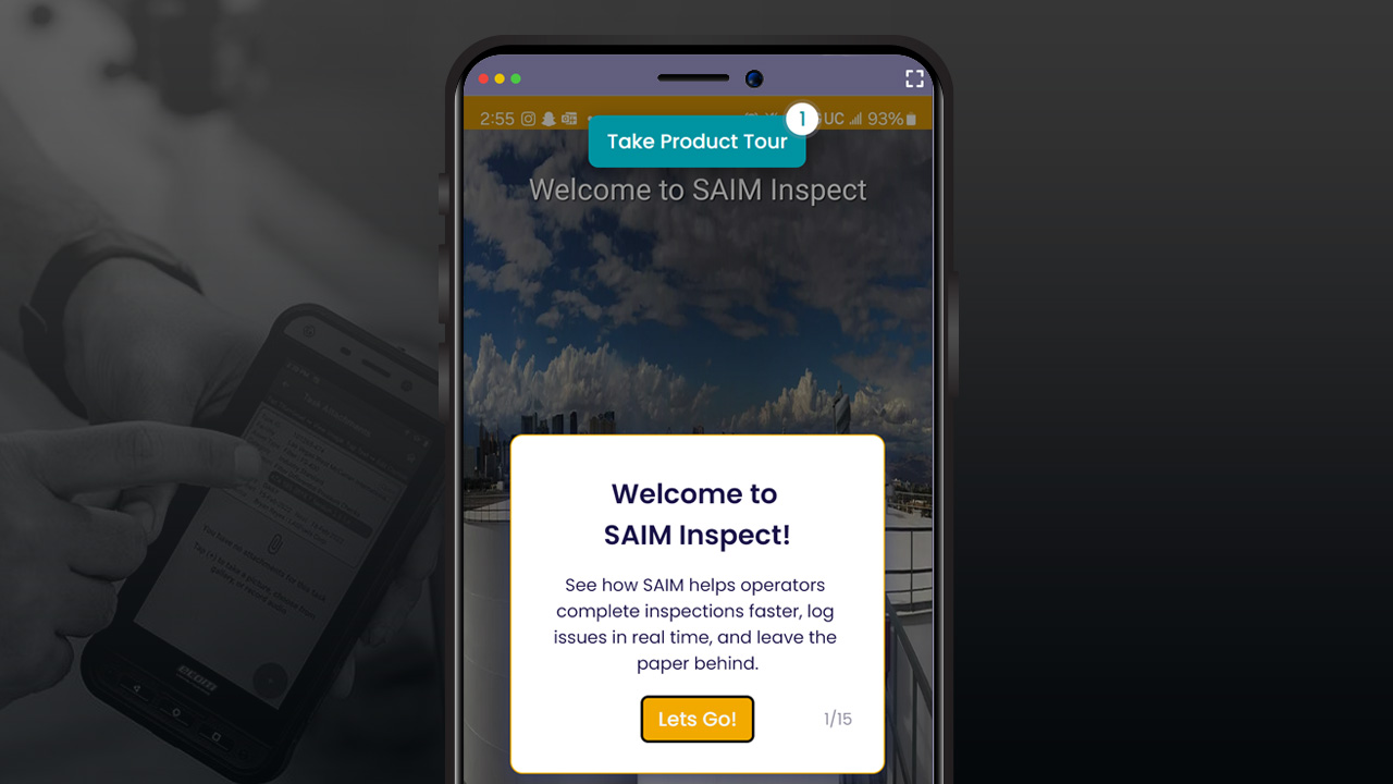 Operator Overview (SAIM Inspect)